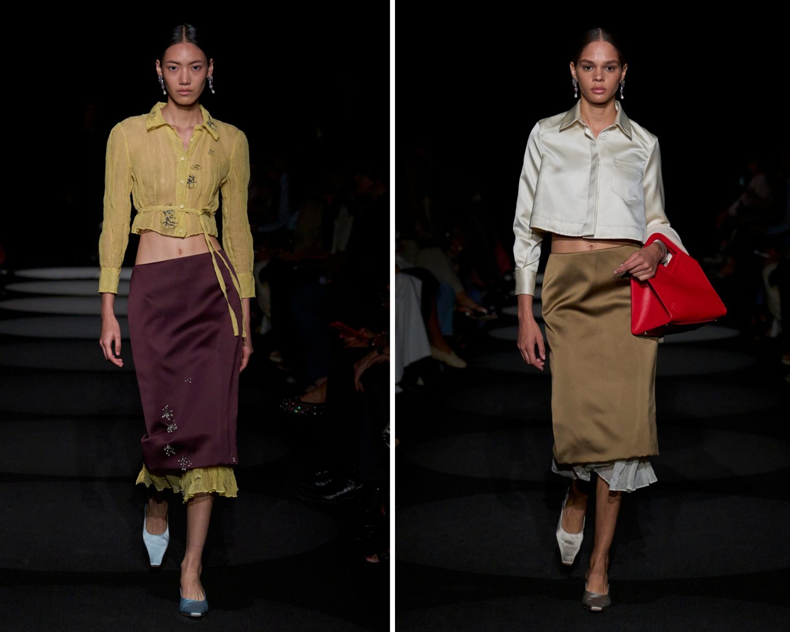 Kako nositi slip suknje, kao sa Nedelje mode?